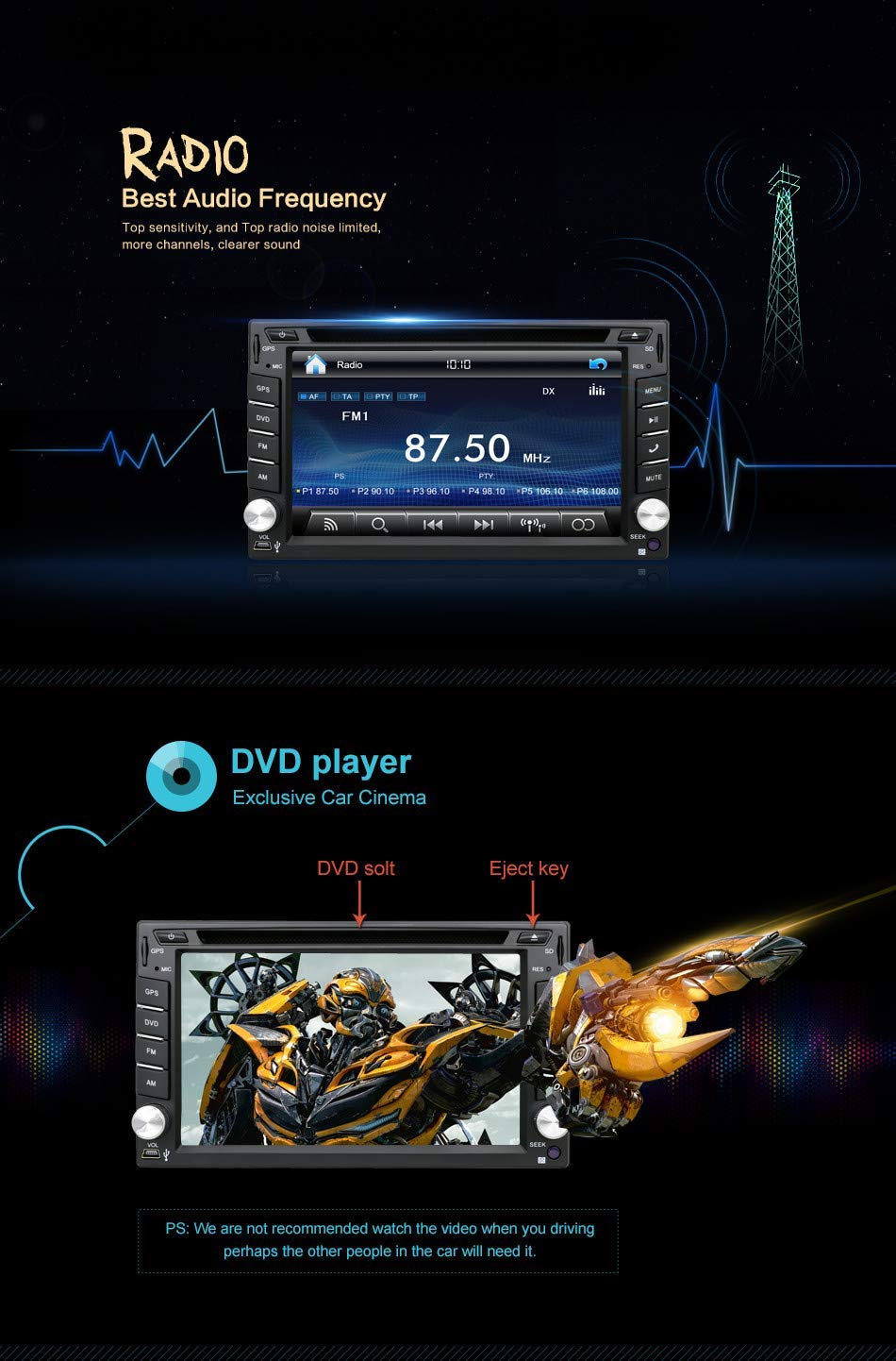 La mejor Radio Universal con pantalla, GPS y mucho más MEJOR PRECIO